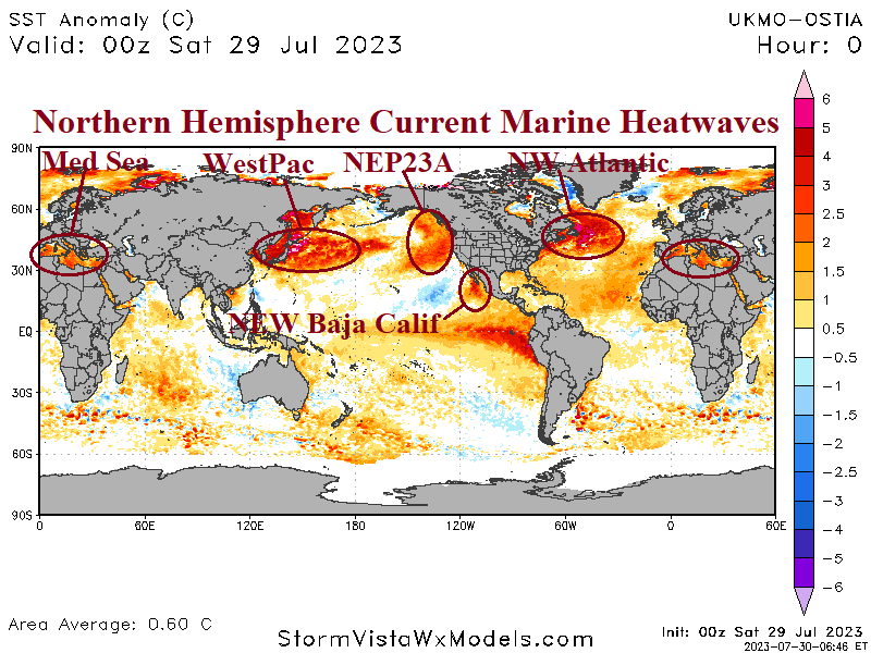 Solar Maxima, El Nino Climate, and Record Warm Ocean for Winter 2023-24 ...
