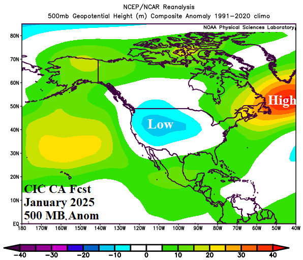 North America Winter 2024-25 Can Expect a "Polar Vortex" in February ...