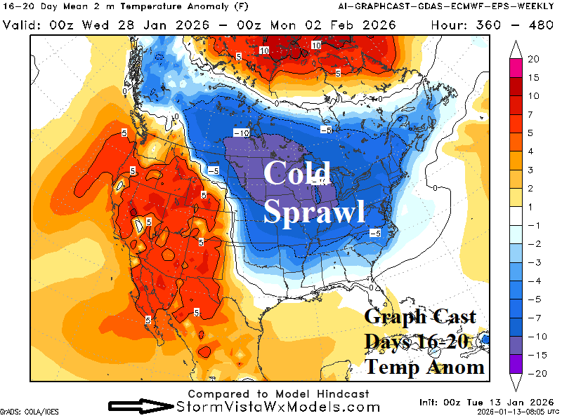 Long Duration -AO Pattern Eventually Supports Cold Return to North/East ...